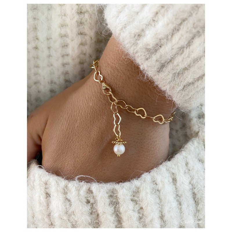 Bracelet plaqué or pour femme unique et personnalisé - Little Boo