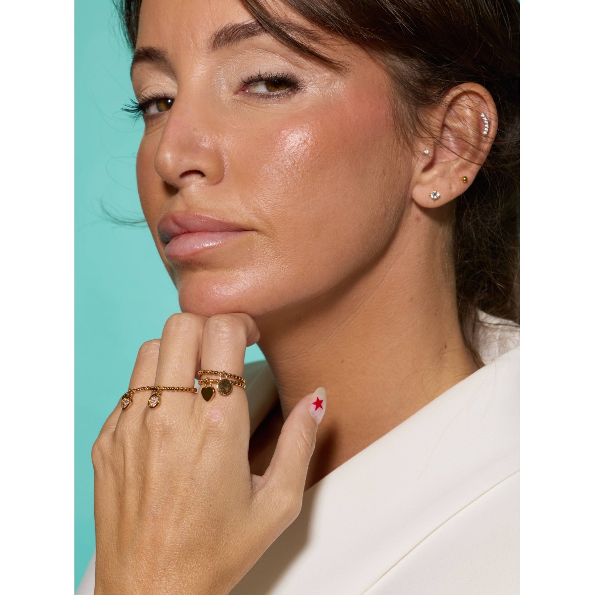 Bague Sofia plaquée or 18k - Little Boo