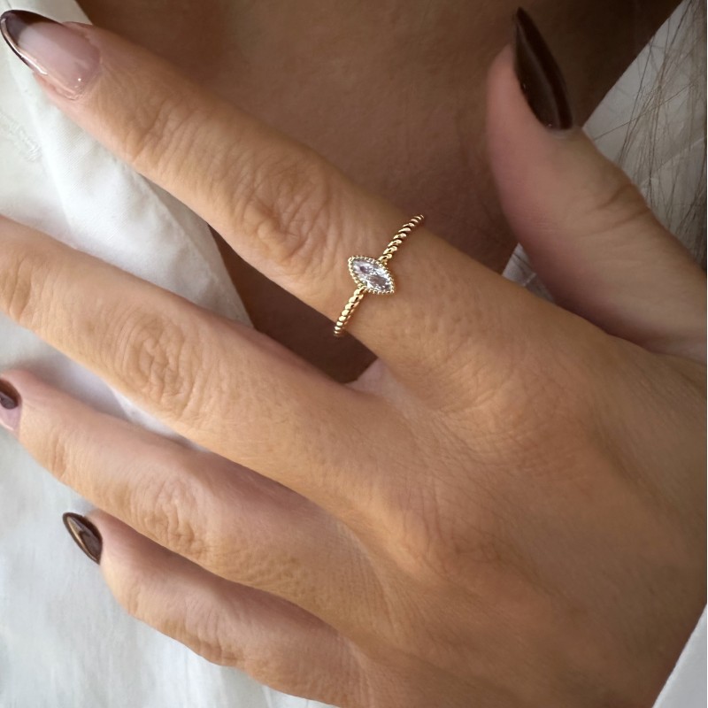 Bague Sofia plaquée or 18k - Little Boo